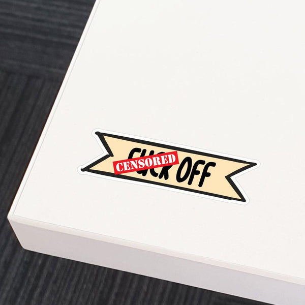 F Off Sticker Decal | Funny Stickers - Little Sticker Boy
