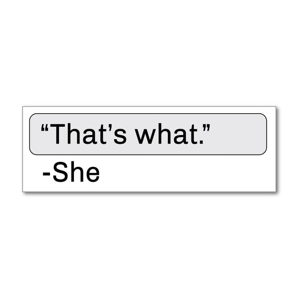That What Sticker Decal | Funny Stickers - Little Sticker Boy