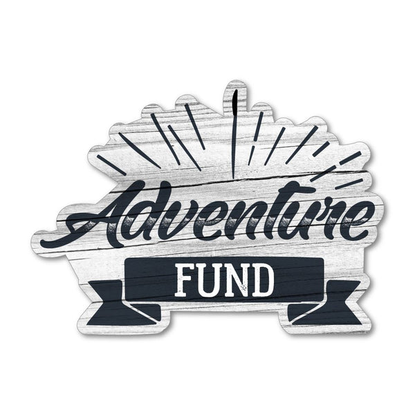 Adventure Fund Sticker Decal | Travel Stickers - Little Sticker Boy