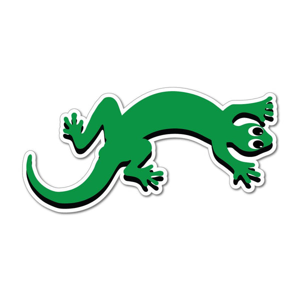 Lizard Animal Cute Funny Green Car Sticker Decal – Little Sticker Boy