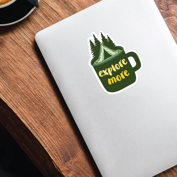 Explore More Sticker Decal | Camping Stickers - Little Sticker Boy