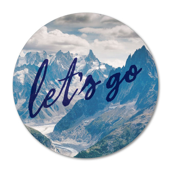 Let'S Go Sticker Decal | Travel Stickers - Little Sticker Boy