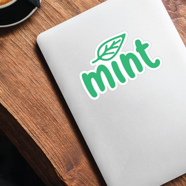 Mint Sticker Decal | Funny Stickers - Little Sticker Boy