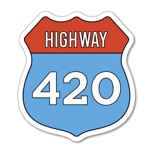 Highway Sticker Decal | Car Stickers - Little Sticker Boy