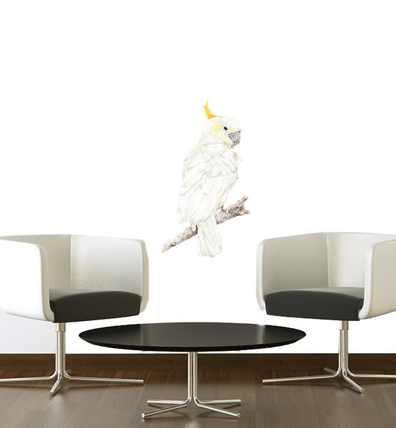 Sammy the Cockatoo Wall Sticker | Little Sticker Boy