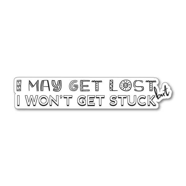 Get Lost Sticker Decal | Funny Stickers - Little Sticker Boy